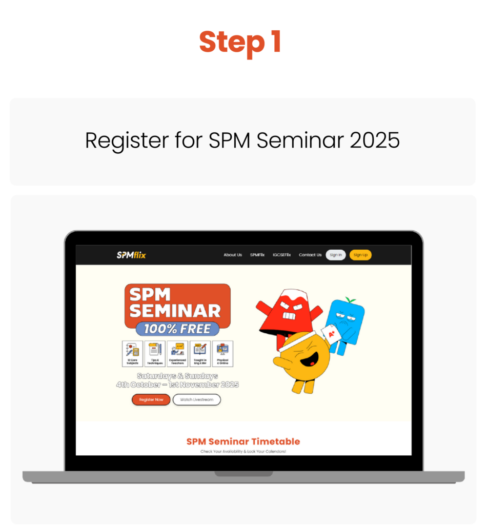 SPM Seminar 2025 - SPMFlix | IGCSEFlix